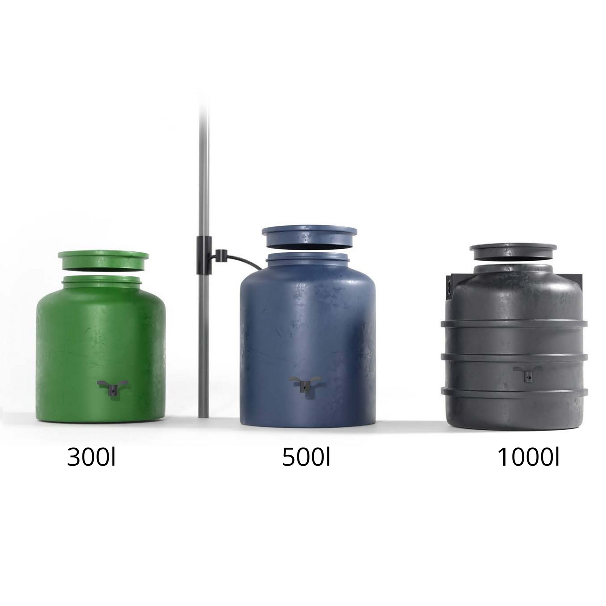 Regenton 1000 liter met vulautomaat en kraan – Galotank